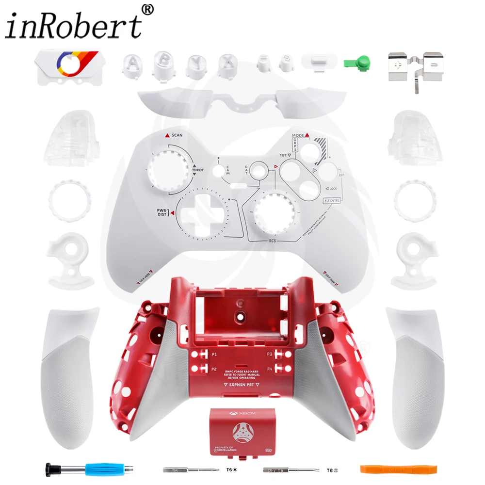 inRobert-for-XBox-One-Elite-Series-1-Controller-Star-Front-Back-Housing ...