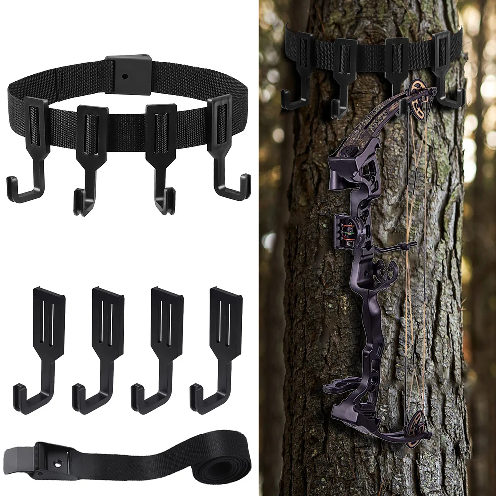 New Outdoor Hunting Equipment Hook Up Trees Webbing Hook Up Weapon Rack ...