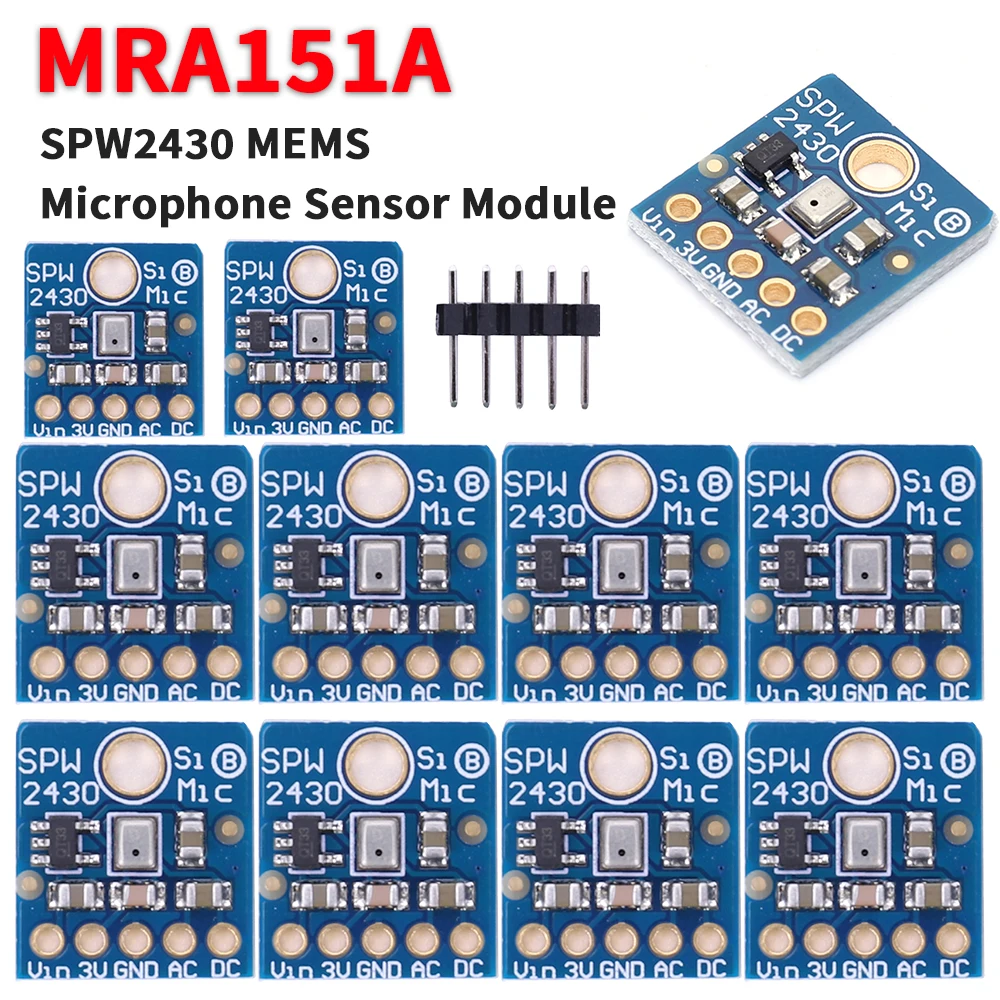 SPW2430-MEMS-Sound-Test-Sensor-Module-High-Sensitivity-Microphone-Sound ...