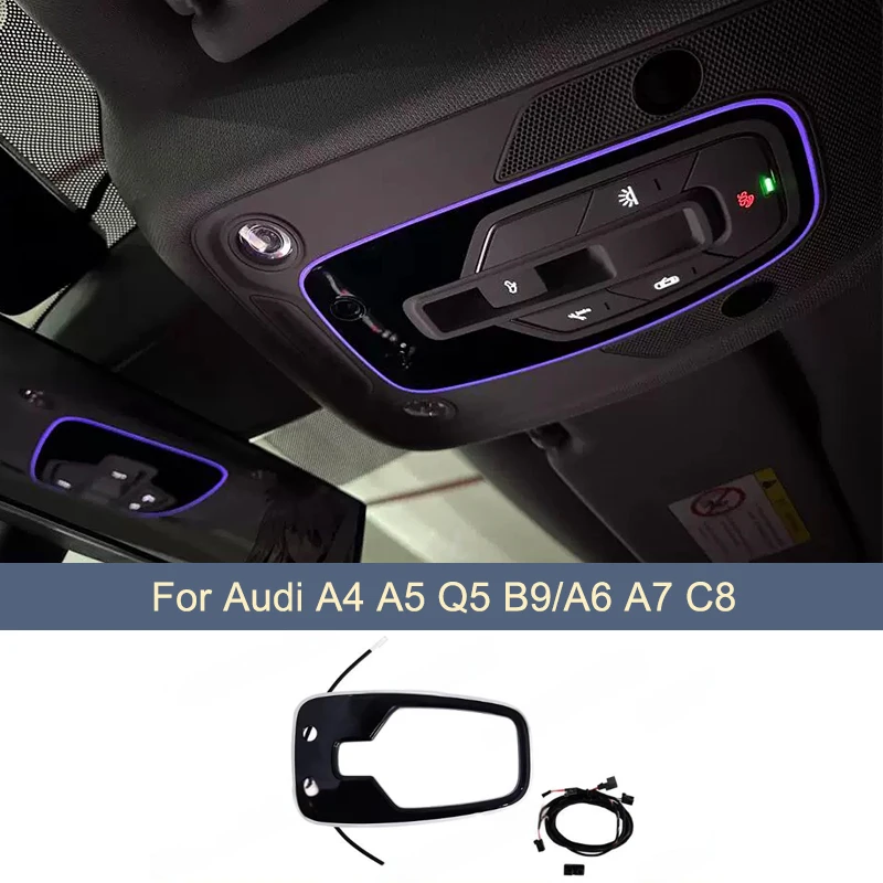OEM-Sync 32-Color LED Reading Lamp for Audi A4/A5/Q5/B9/C8 2017-2025 ...