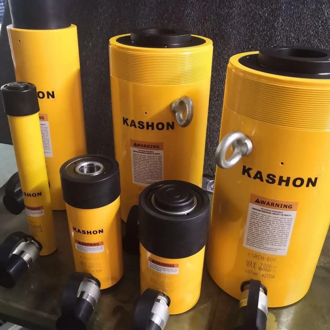 Popular single acting 30 ton hollow hydraulic cylinder jack ram