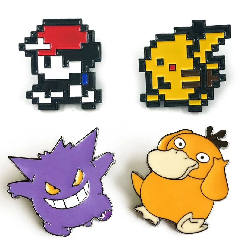 Pokemon Enamel Pin | Enamel Brooch Bag | Pokemon Jewelry | Pokemon ...