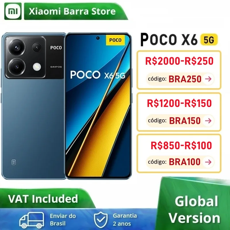 POCO-X6-Smartphone-Vers-o-Global-com-Display-AMOLED-Snapdragon-7s-Gen-2 ...