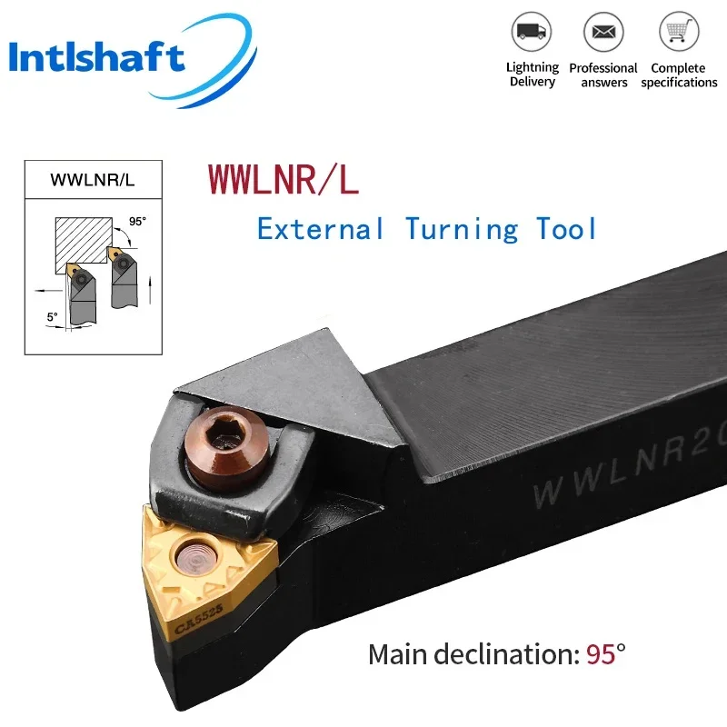 Intlshaft-CNC-Cutting-Tools-WWLNR2020-WWLNR2525-WWLNR3232-External ...