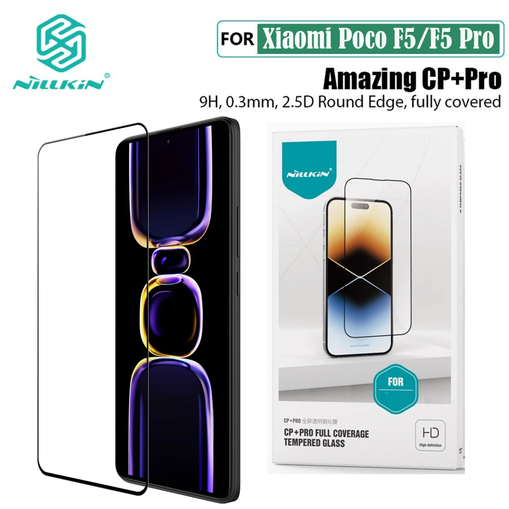 Nillkin-For-Xiaomi-Poco-F5-F5-Pro-Tempered-Glass-Amazing-CP-PRO-Anti ...