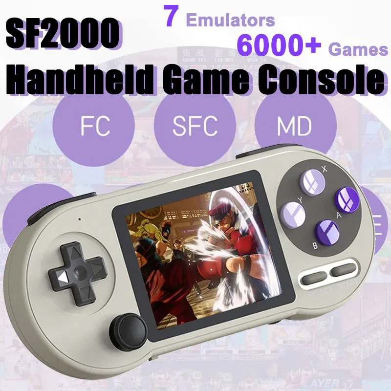 SF2000-Game-Manchine-SNES-3-0-Inch-Handheld-Game-Player-6000-Classic ...