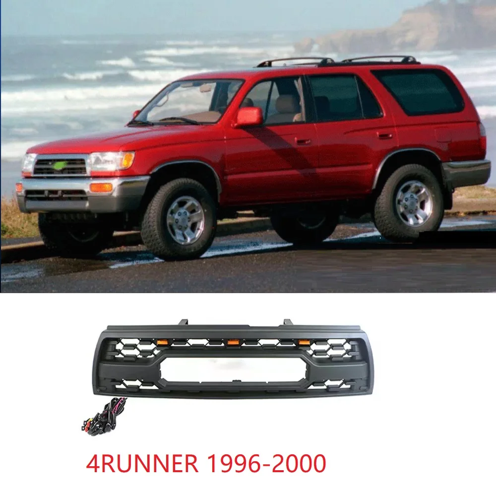 Front Racing Grills Fit For 4runner 1996 1997 1998 1999 2000 2001 Abs ...