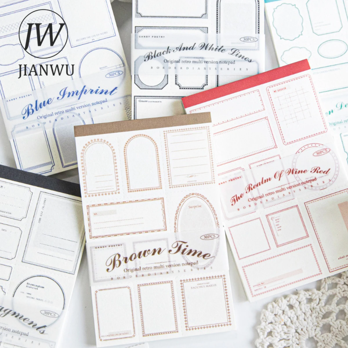 Memo Pads - JianWu Official Store