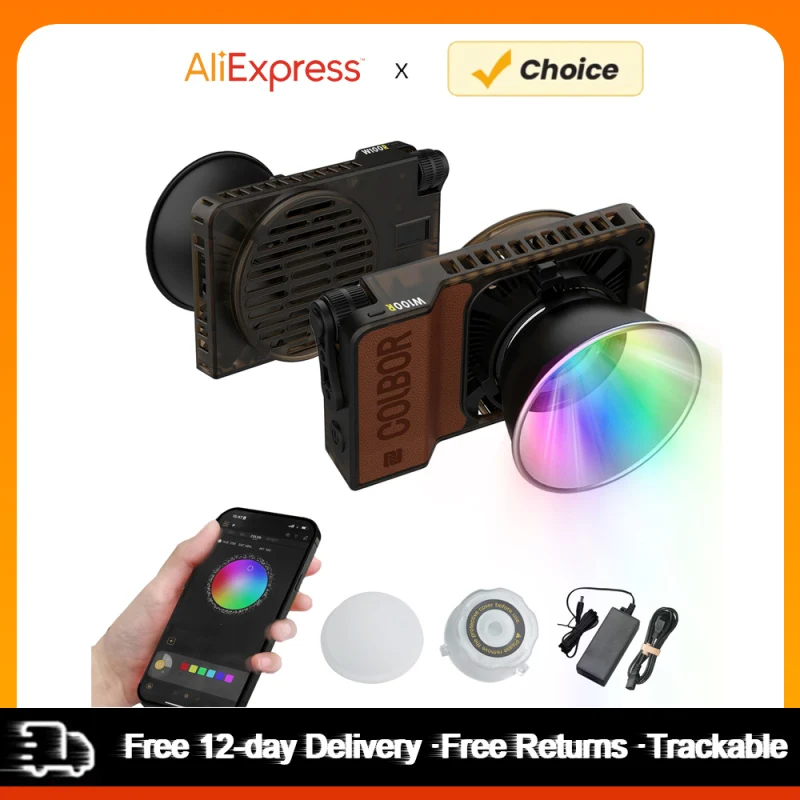 COLBOR-W100R-Pocket-RGB-Video-Light-100W-Photography-LED-Fill-Light ...