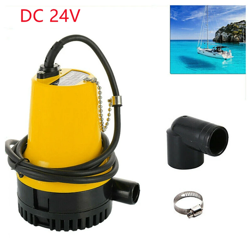 1PCS-12-24V-Cabin-Drainage-Pump-Mini-Bilge-Pump-Submersible-Electric ...