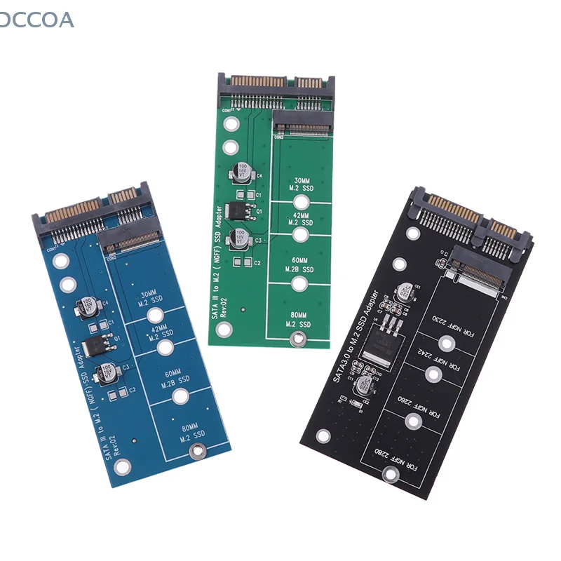 M-2-To-SATA3-Adapter-CardNGFF-SSD-To-Sata-Adapter-BoardNGFF-To-SATA ...