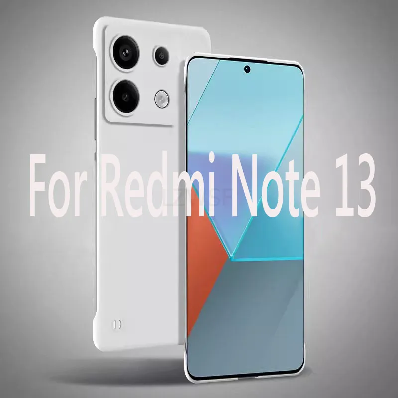 Frameless Slim Skin Matte Hard PC Back Cover Case On For Xiaomi Redmi ...
