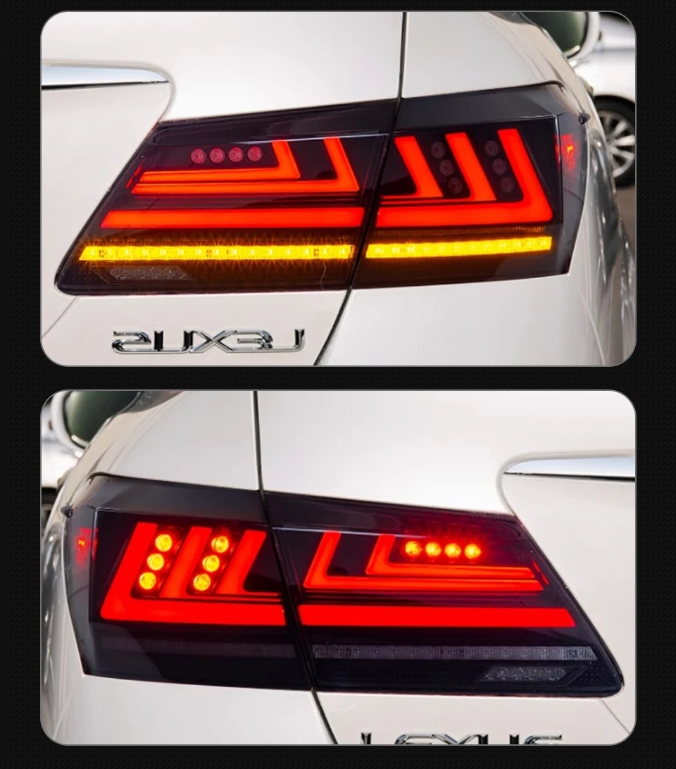 Car Styling Tail Lamp for Lexus ES240 Tail Lights 2006-2012 ES300 LED ...
