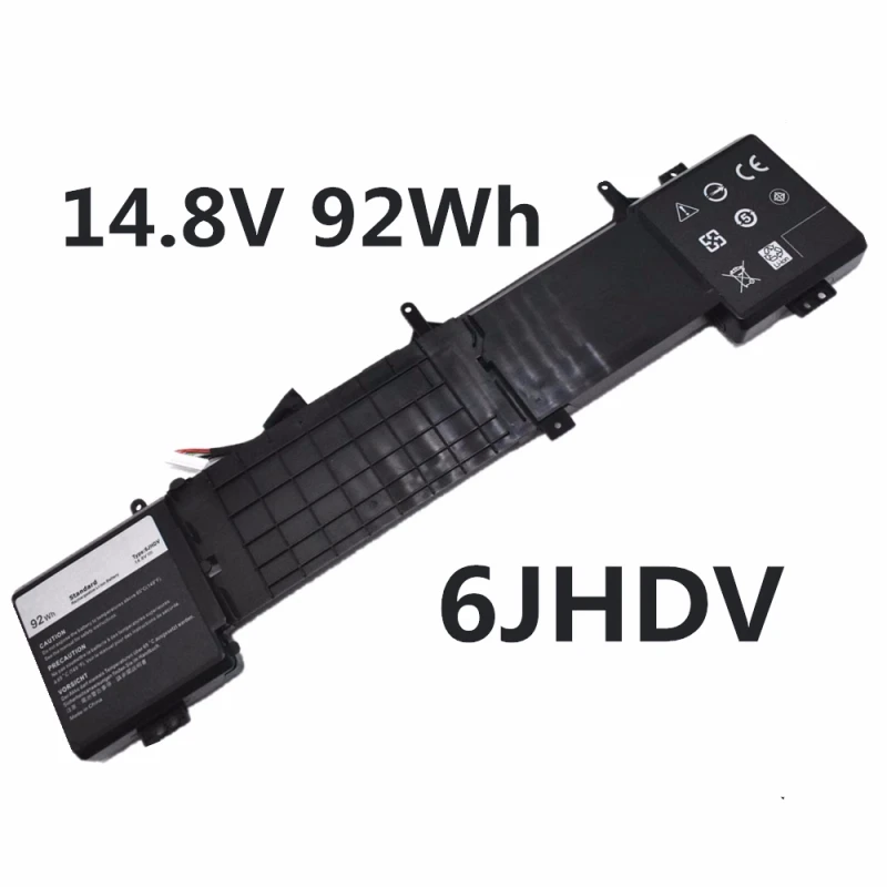 6JHDV-14-8V-92Wh-Laptop-Battery-For-Dell-Alienware-17-R2-R3-ANW17 ...