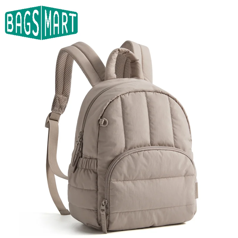 BAGSMART Mini Backpack for Women Lightweight Puffer Small Backpack ...