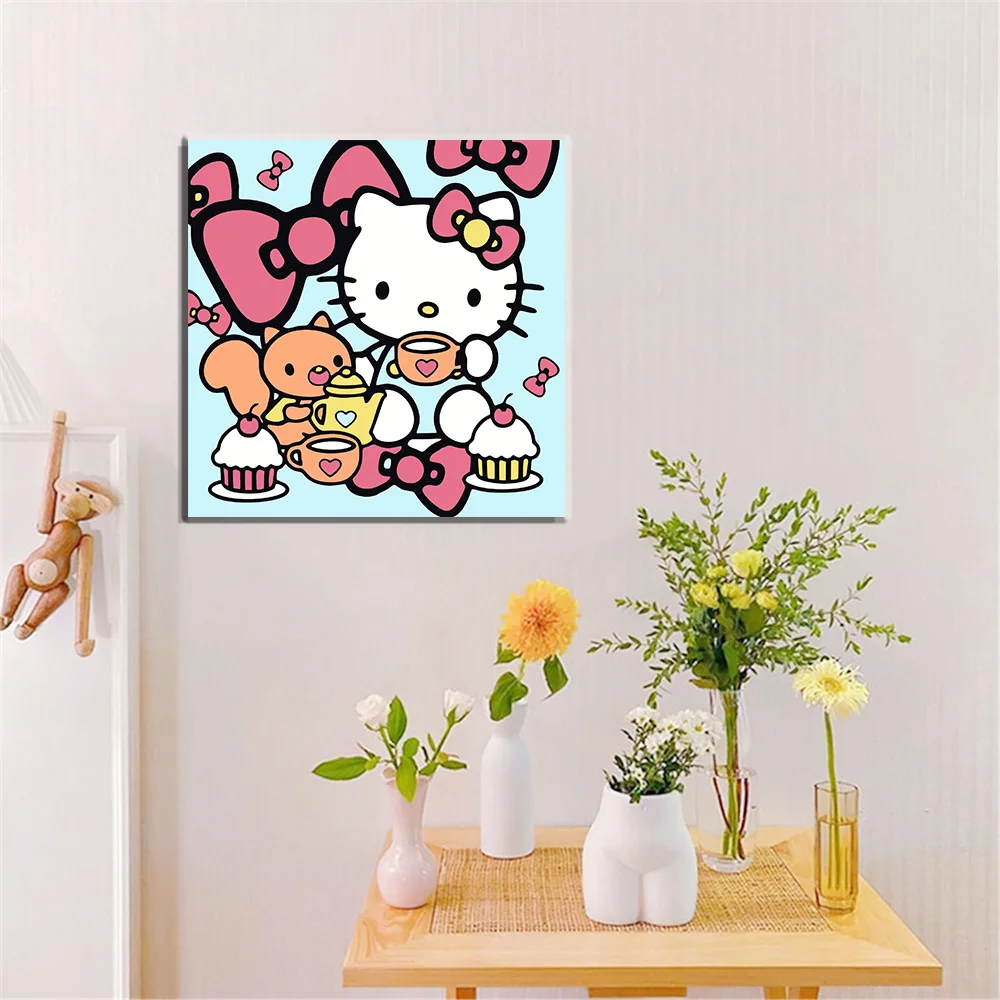 Painting By Number Hello Kitty – Craft Supply Haven