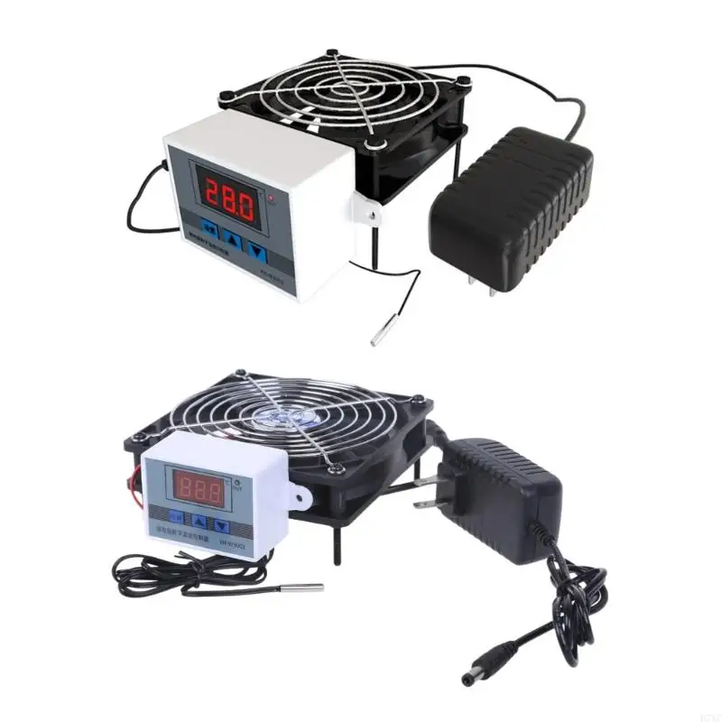 US Plug Intelligent Temperature Control Cooling Fan For Routers Set-Top ...