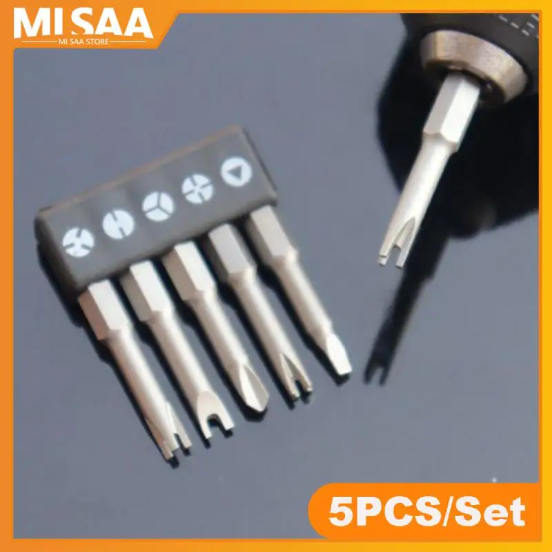 5PCS-50mm-Special-shaped-Screwdriver-Set-Mini-U-shaped-Y-Type-Triangle ...