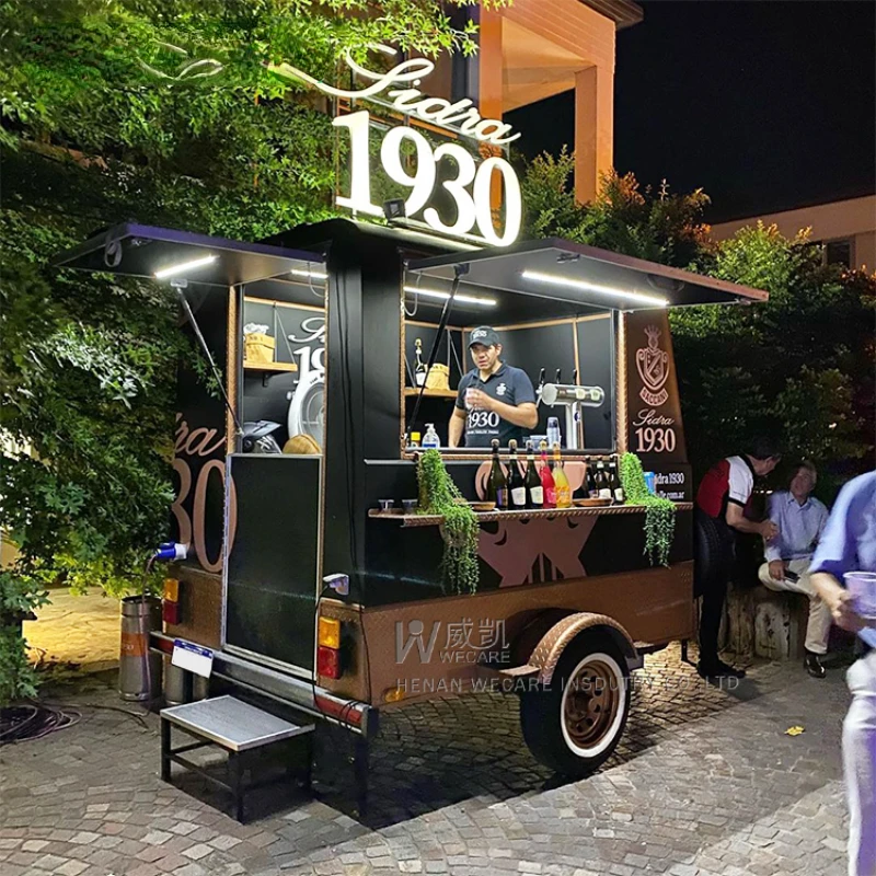 Valid-Dining-Car-Coffee-Trailer-Ice-Cream-Truck-Mobile-Coffee-Cart-Food ...