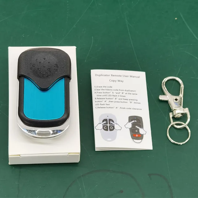 433MHz RF copy and copy remote control clone function transmitter ...