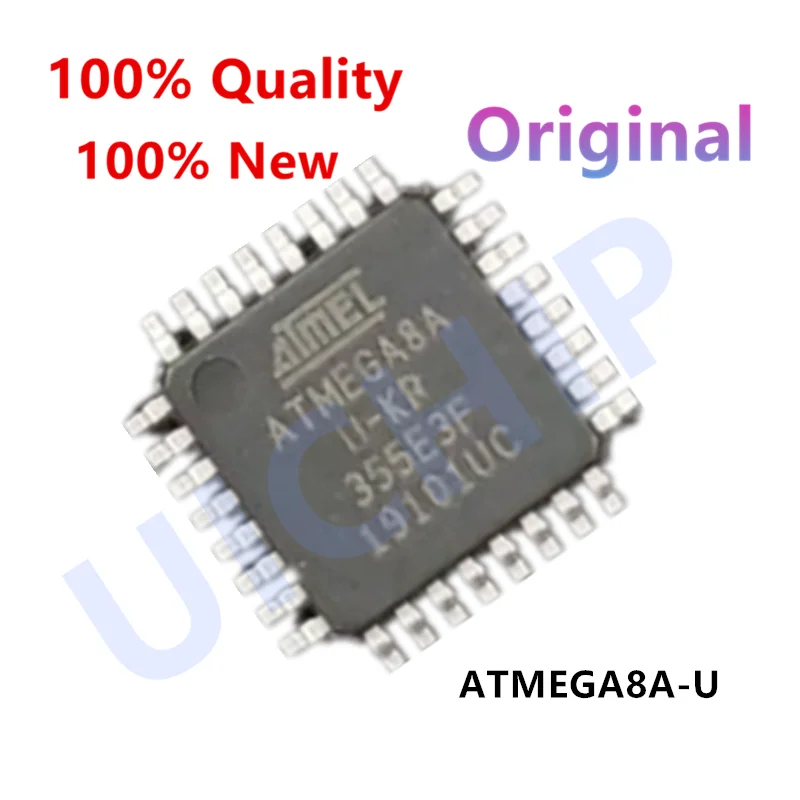 10pcs-100-New-ATMEGA8-ATMEGA8A-U-ATMEGA8A-AU-TQFP32-chip-Instead-of ...