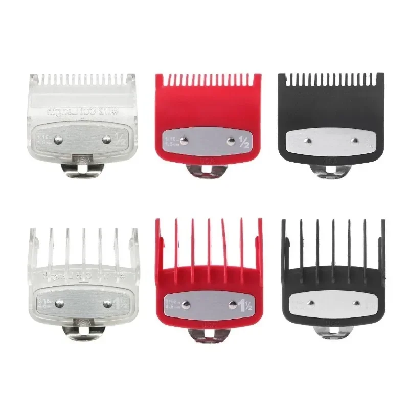 2pcs-Hair-Clipper-Guide-Comb-Cutting-Limit-Combs-Standard-Guards-Attach ...