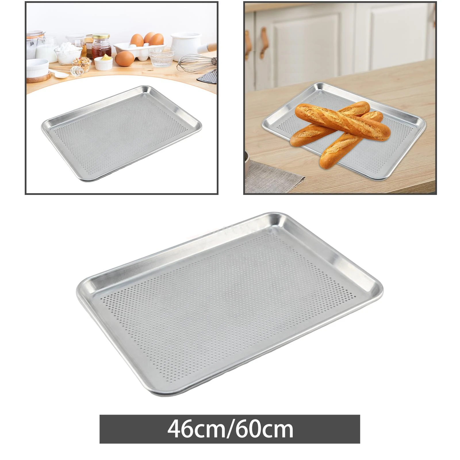 Aluminum-Alloy-Perforated-Sheet-Pan-Reusable-Oven-Tray-Bakery-Sheet ...