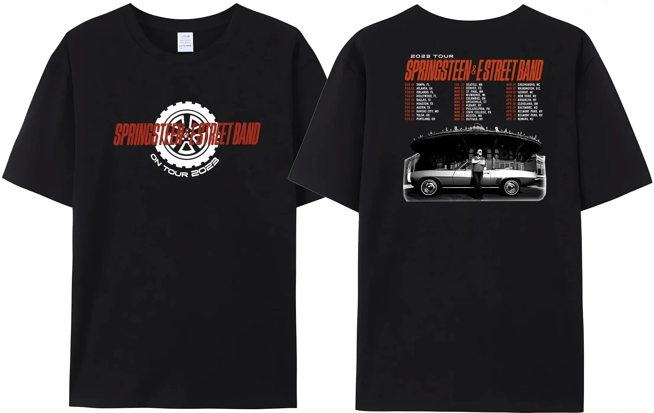 2024-New-Men-s-Summer-Quality-T-Shirt-Bruce-Springsteen-and-The-E ...