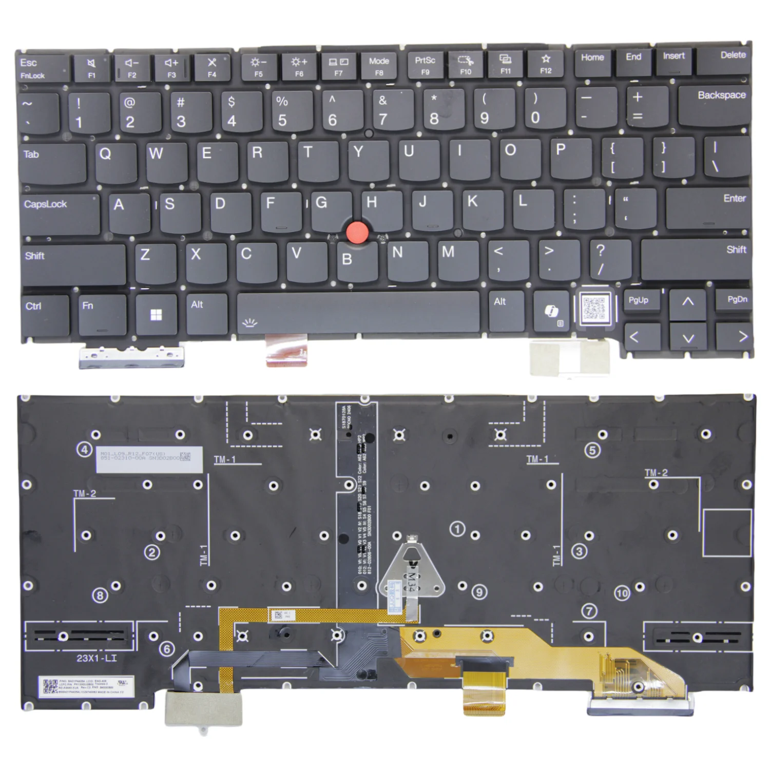 100-New-Original-US-For-Lenovo-ThinkPad-X1-Carbon-AI-2024-X1-Carbon ...