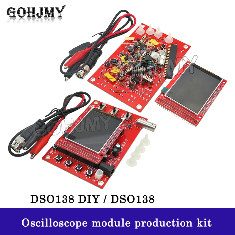 DSO138-Digital-Oscilloscope-Module-Production-Kit-Finished-Electronic ...