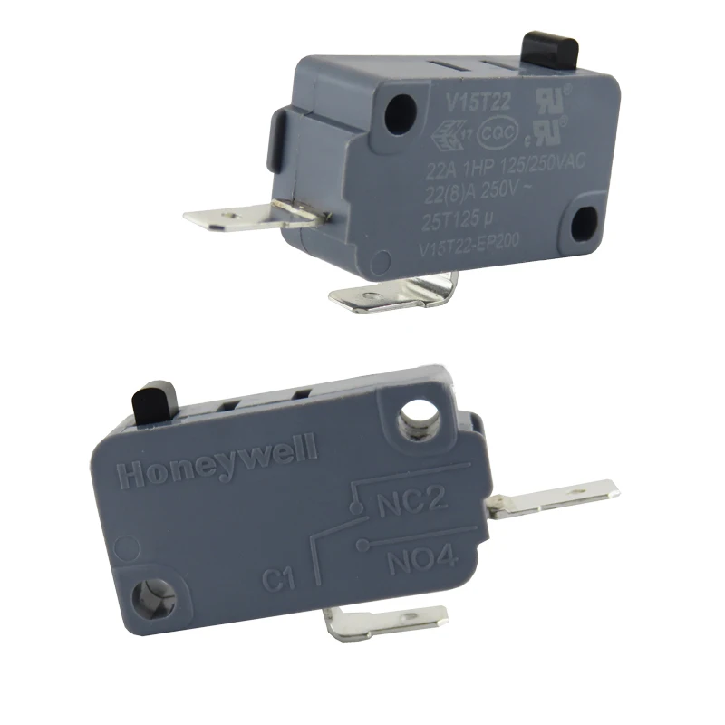 Microinterruptores Cherry D44X .187 ", originales, 10A, 250VAC, 3 ...