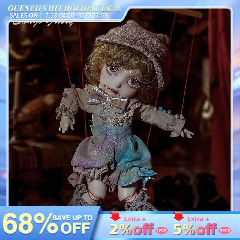 Puppy-Bjd-Doll-1-6-Omelet-Magician-Circus-Puppet-Retro-Resin-Ball ...