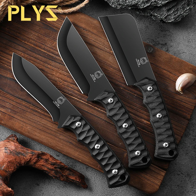 PLYS-Pure-hand-forged-pocket-knife-portable-finger-ring-knife-sharp ...