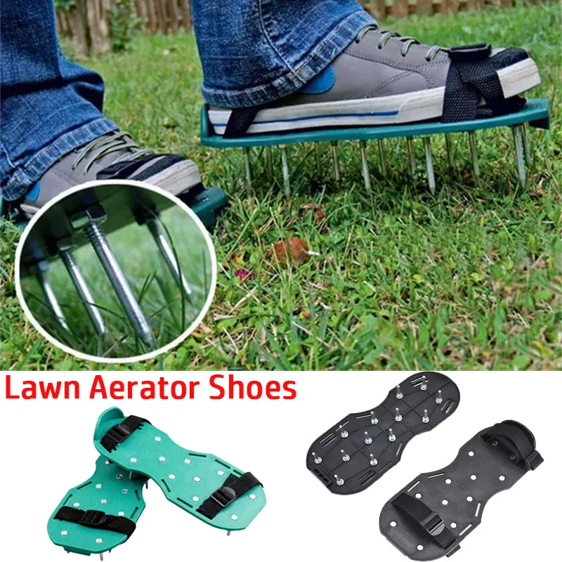 1-Pair-Gardening-Soil-Loosening-Shoe-Lawn-Nail-Shoes-Garden-Inflatable ...