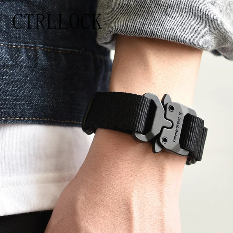 Techwear Accessories | Functional Bracelet | Techwear Bracelet ...