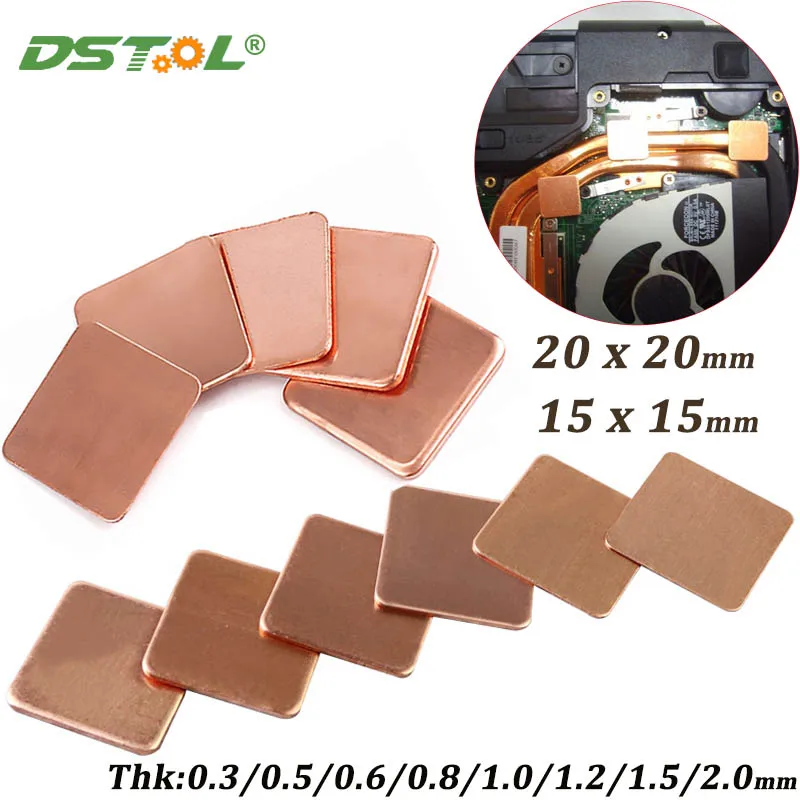 Laptop Copper Sheet Plate Strip Shim Thermal Pad Heatsink Sheet For GPU ...