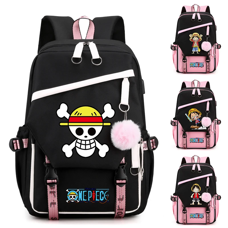 Anime-One-Piece-Backpack-Teenage-Girl-Boy-Back-To-School-Backpack ...