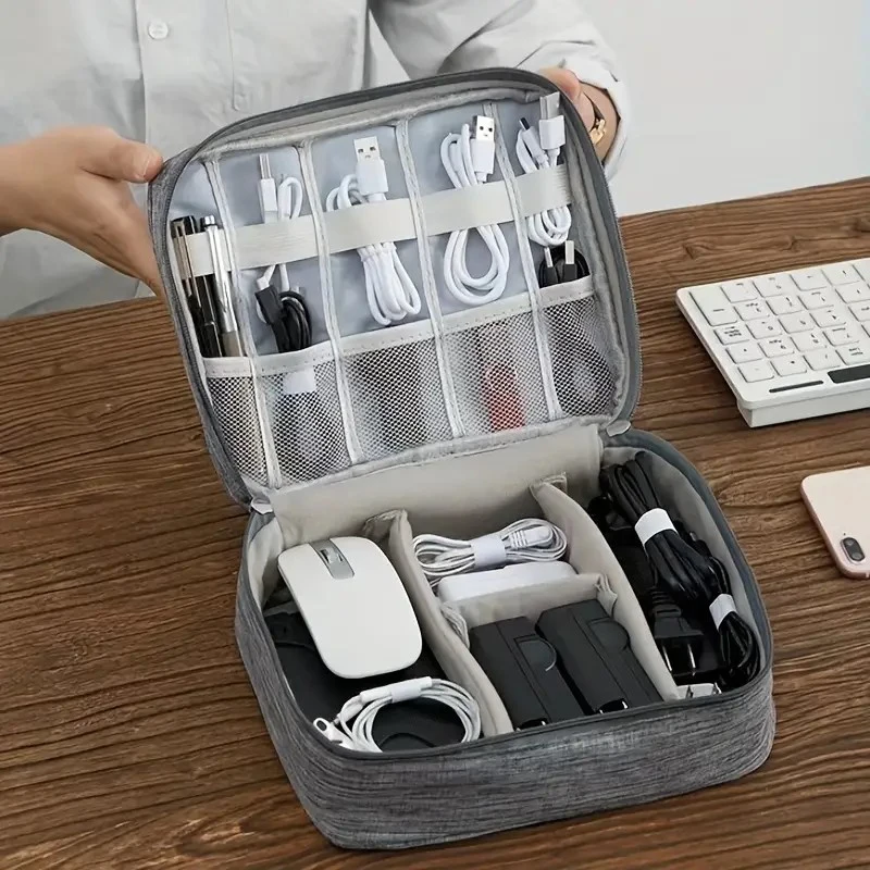 Portable-Digital-Storage-Bag-USB-Gadget-Waterproof-Cable-Organizer ...