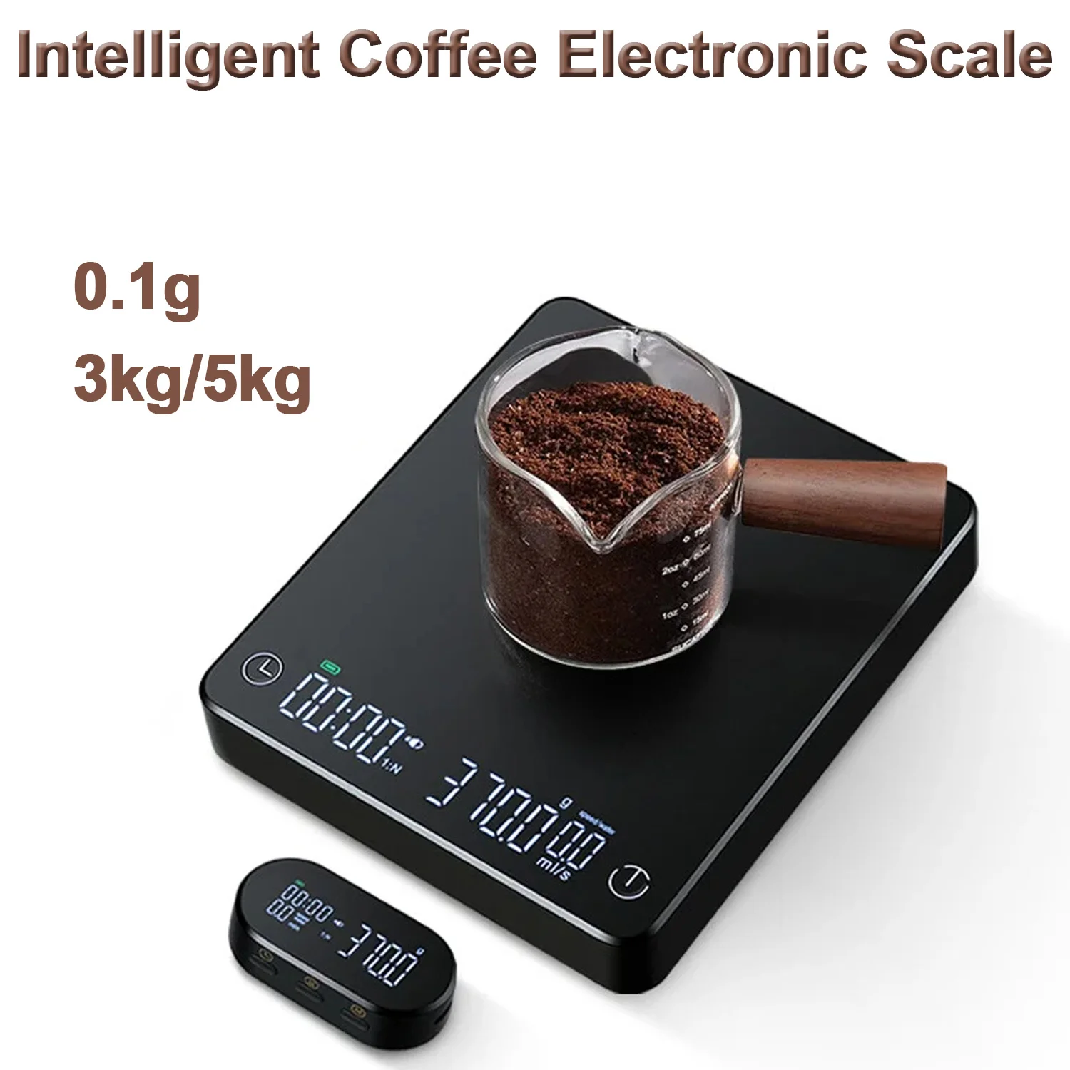 Digital Wireless Coffee Scale Kitchen Scales 3kg/0.1g 5kg/0.1g ...