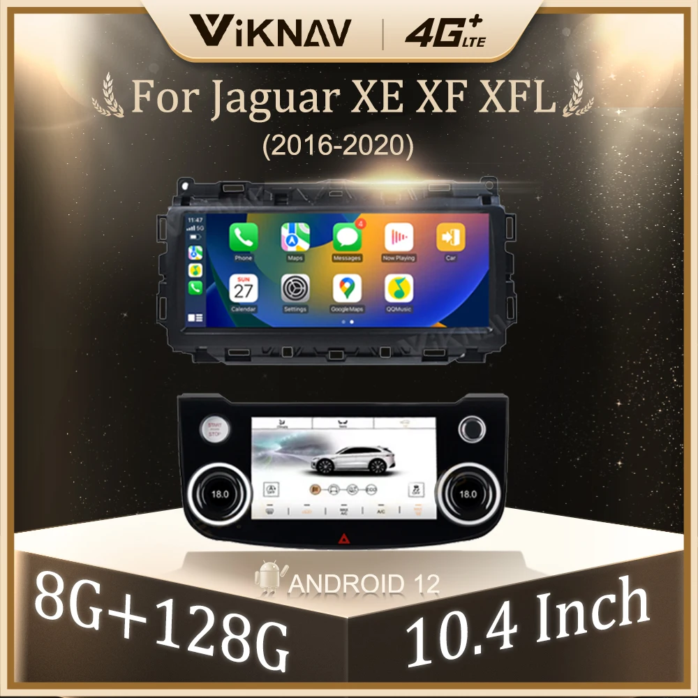 Android-12-Car-Radio-Dual-System-For-Jaguar-XE-XF-XFL-2016-2020 ...