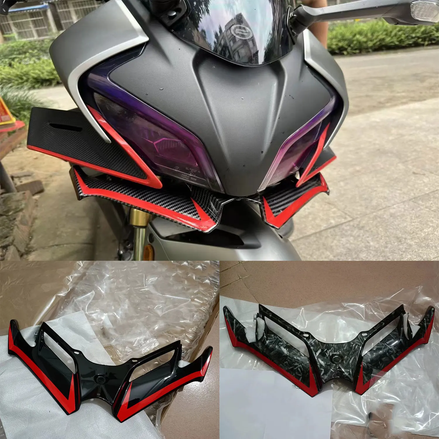 For-CFMOTO-450SR-450-SR-2022-2023-2024-CF450SR-Motorcycle-Front-Fairing ...