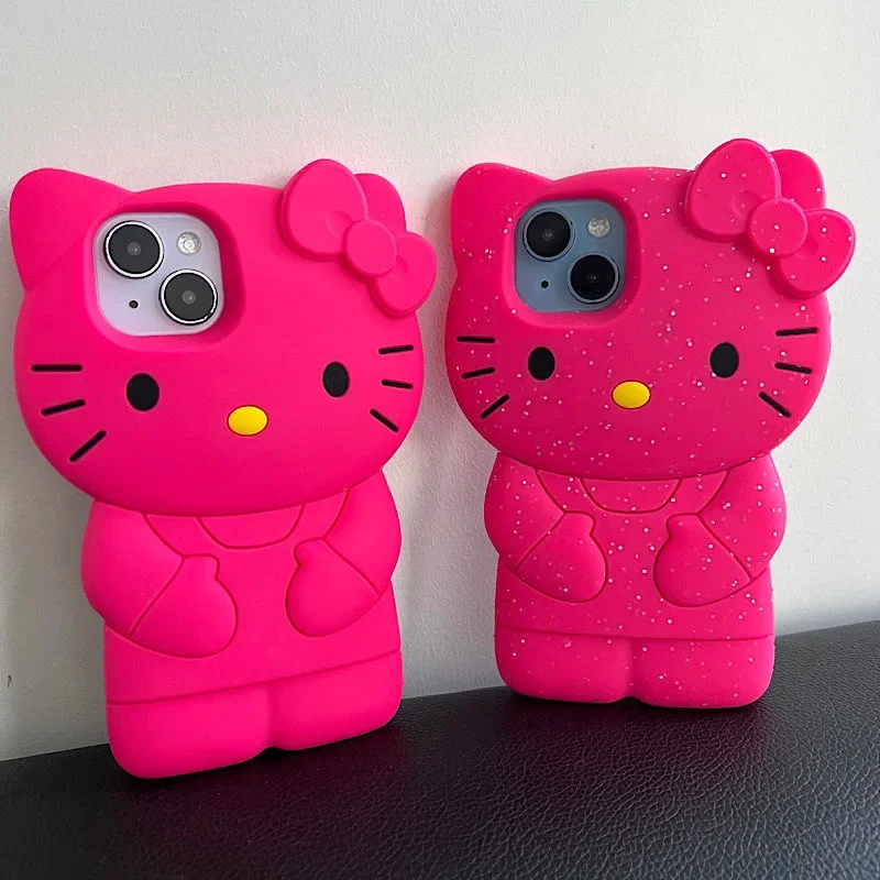Cartoon-Pink-Sanrio-Hello-Kitty-Three-dimensional-Phone-Case-for-IPhone ...
