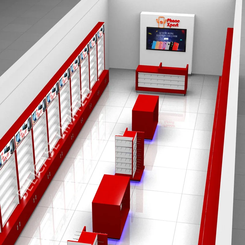 custom-Newest-Phone-Display-Cabinet-Showcase-Cell-Phone-Accessory ...