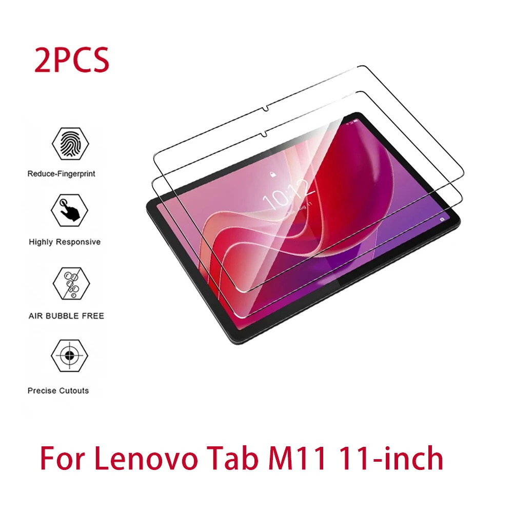 2PCS-HD-Scratch-Proof-Screen-Protector-Tempered-Glass-For-Lenovo-Tab ...