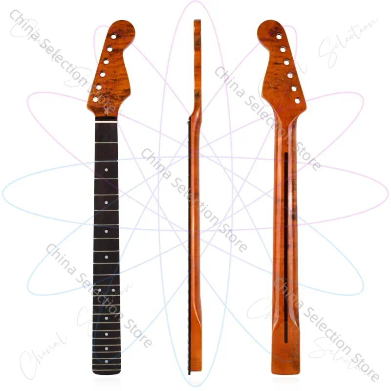 ST-Style 22-Fret Rosewood Fretboard Guitar Neck with Gloss Finish ...