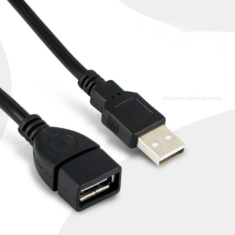USB 2.0 Cable Extension Cable 0.6m/1m/1.5m Wired Data Transmission Line ...