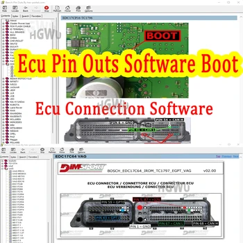 Bench Pin Outs Ecu Software Boot PinOuts Connection Repair Files ...