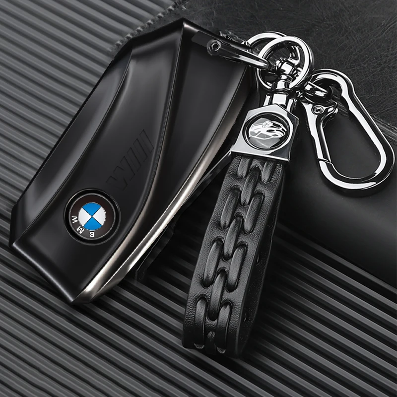 Car Key Case Cover Shell Fob For BMW 1 3 7 Series i7 X7 G07 LCI iX I20 ...