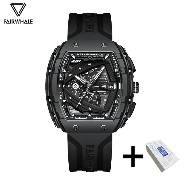 Luxury Watch For Mens Fashion Brand Mark Fairwhale Sports Waterproof ...