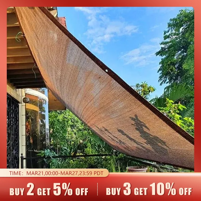 Anti-UV-Coffee-Brown-HDPE-Sun-Shade-Sail-Gazebo-Sunblock-Shade-Cloth ...